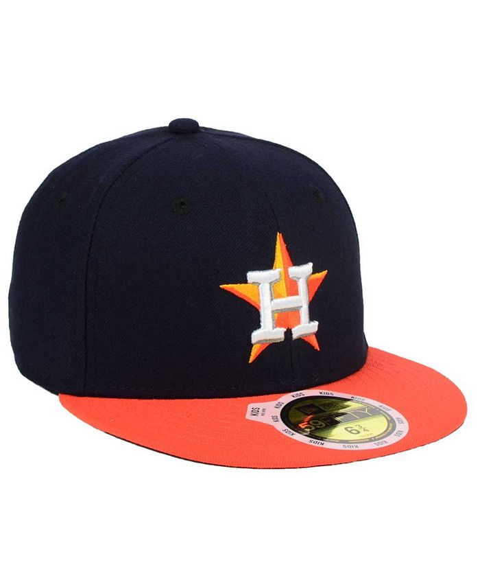 New Era Kids' Houston Astros Authentic Collection 59FIFTY Cap - Macy's