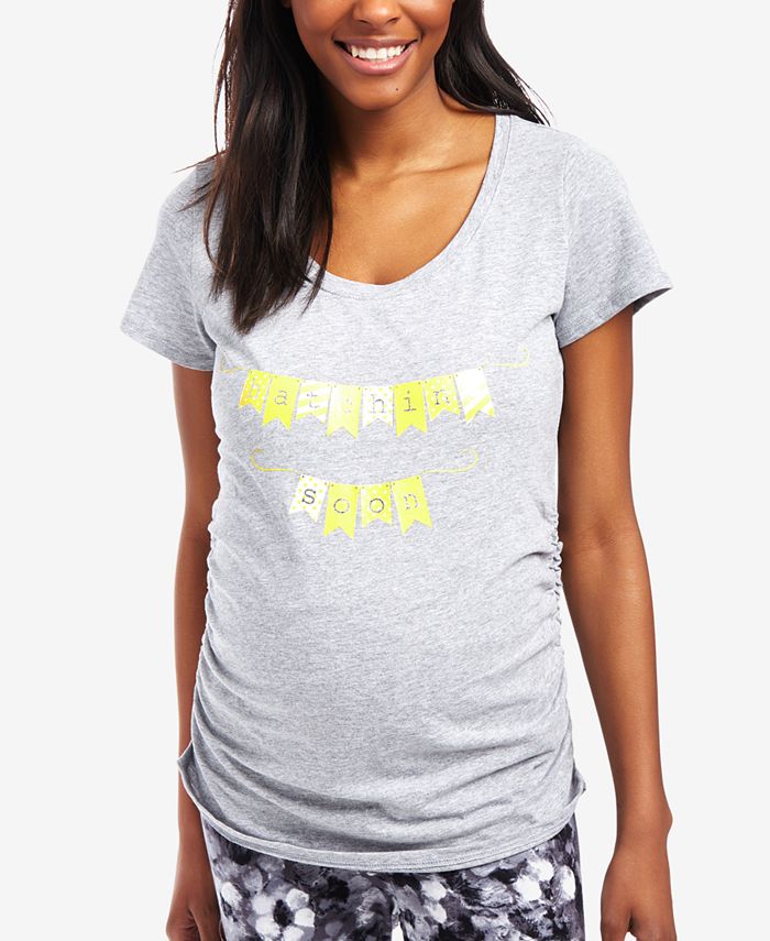 Motherhood Maternity Hatching Soon™ Graphic Maternity Tee - Macy's
