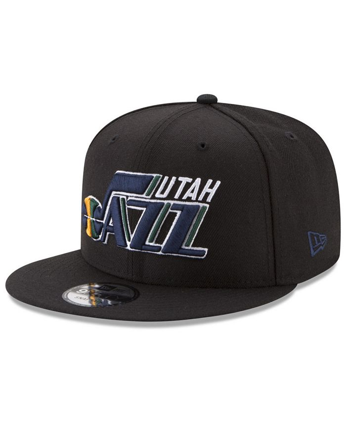 New Era Utah Jazz All Metallic Hoops 9FIFTY Snapback Cap - Macy's