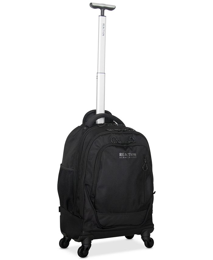 Kenneth Cole Reaction Dual Compartment 4-Wheel 17" Laptop Backpack - Macy's