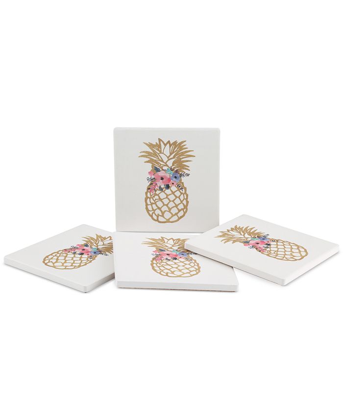 Thirstystone Fruit of the Spirit 4-Pc. Coaster Set - Macy's