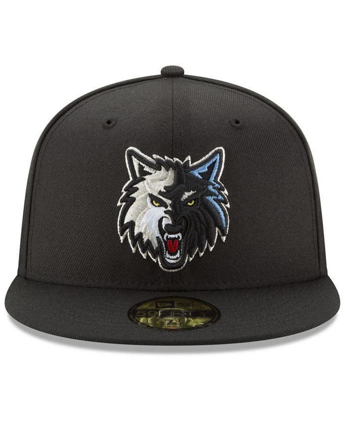 New Era Minnesota Timberwolves Metallic Diamond Patch 59FIFTY Fitted ...