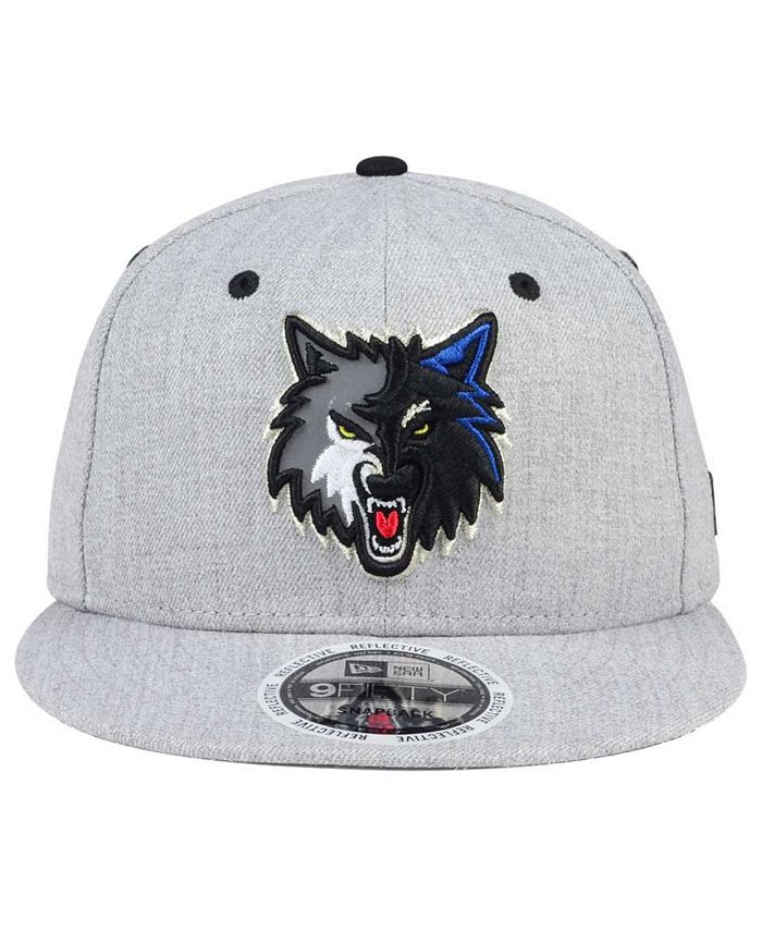 New Era Minnesota Timberwolves Total Reflective 9FIFTY Snapback Cap ...