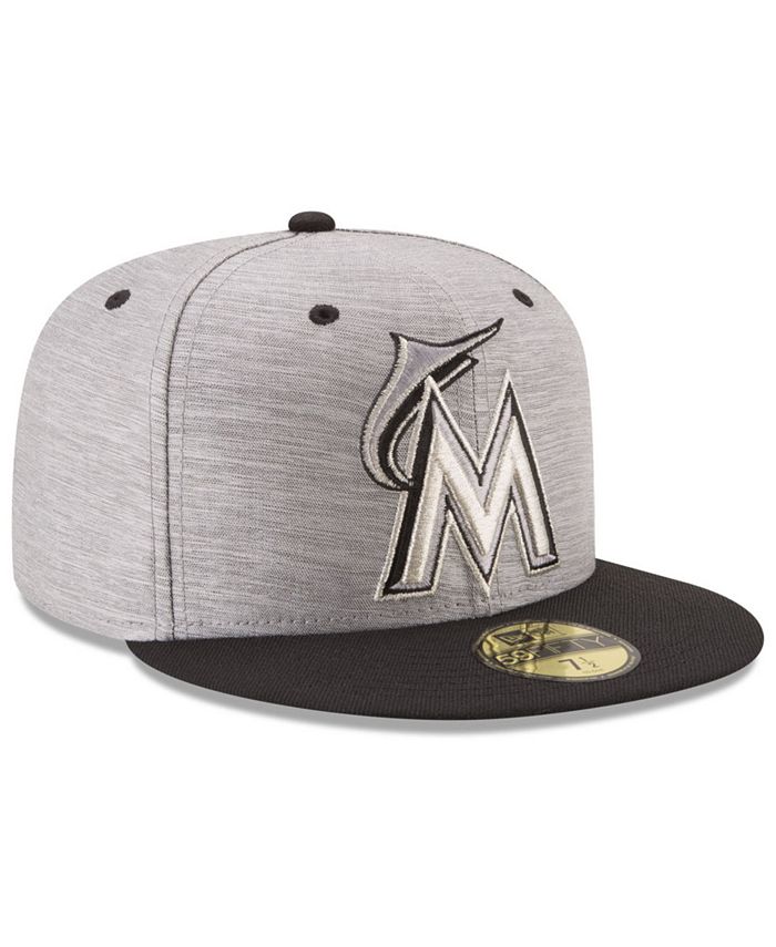 New Era Miami Marlins Silver Dollar 59FIFTY Fitted Cap - Macy's