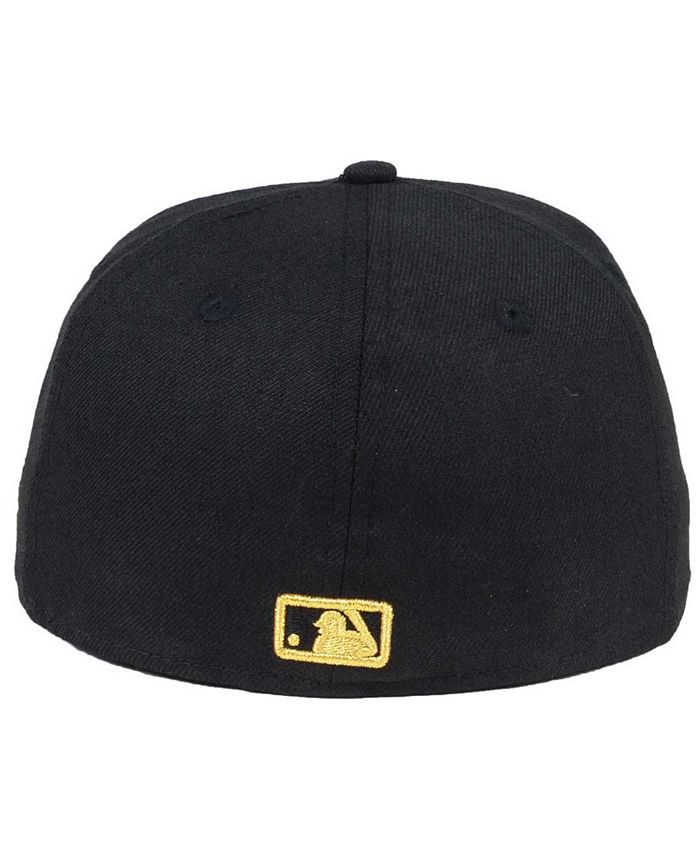 New Era Baltimore Orioles Black On Metallic Gold 59FIFTY Cap - Macy's