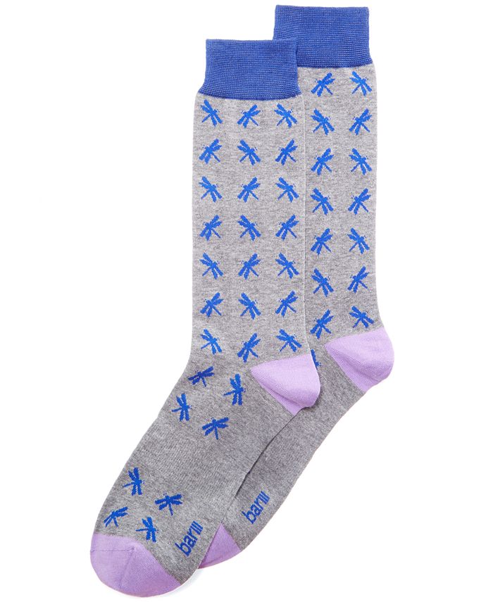 Bar III Men's Dragonfly Socks, Created for Macy's - Macy's