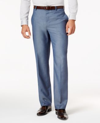 I.N.C. Men's Chambray Suit Pants, Created for Macy's - Macy's