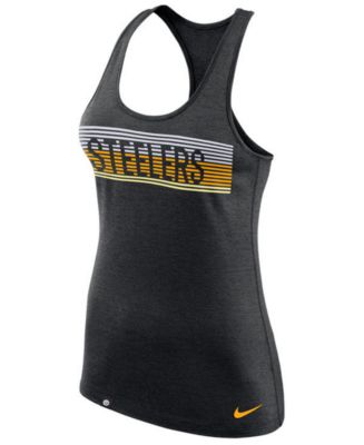 Nike Women's Pittsburgh Steelers Dri-Fit Touch Tank - Macy's