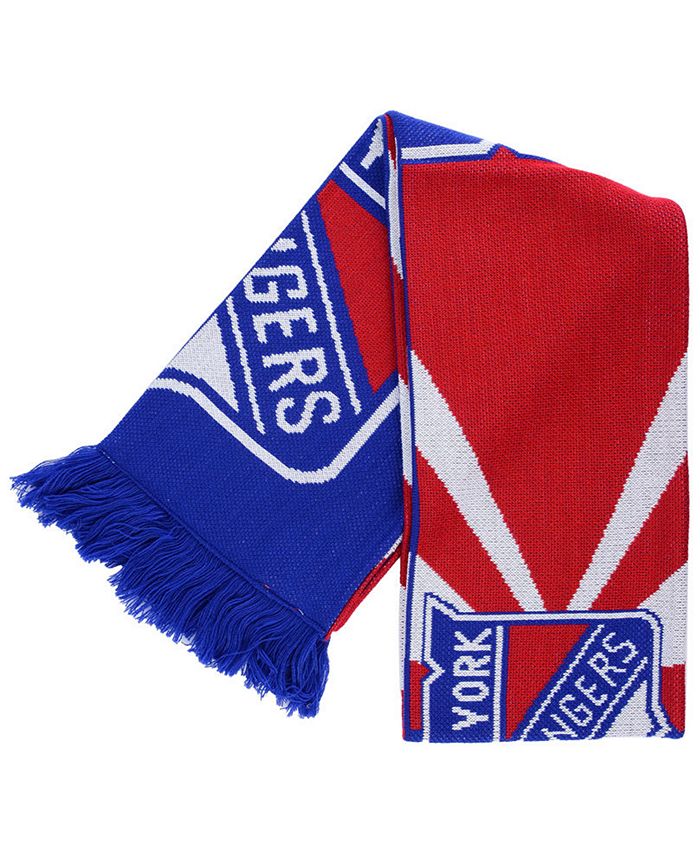 Reebok adidas New York Rangers Jacquard Wordmark Scarf - Macy's