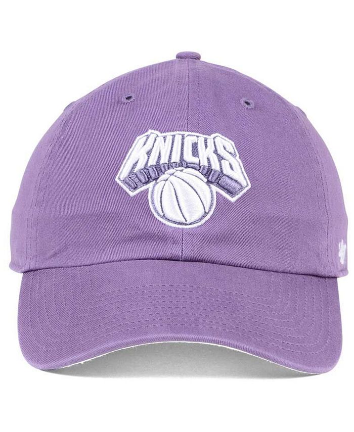 '47 Brand New York Knicks Pastel Rush CLEAN UP Cap - Macy's