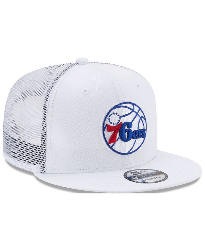 New Era Philadelphia 76ers Summer Time Mesh 9FIFTY Snapback Cap - Macy's