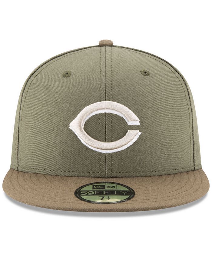 New Era Cincinnati Reds Authentic Collection 59FIFTY Cap - Macy's