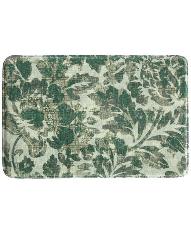 Bacova Milady 20" x 30" Floral Tile Accent Rug & Reviews - Rugs - Macy's