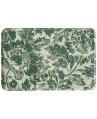 Bacova Milady 20" x 30" Floral Tile Accent Rug - Macy's