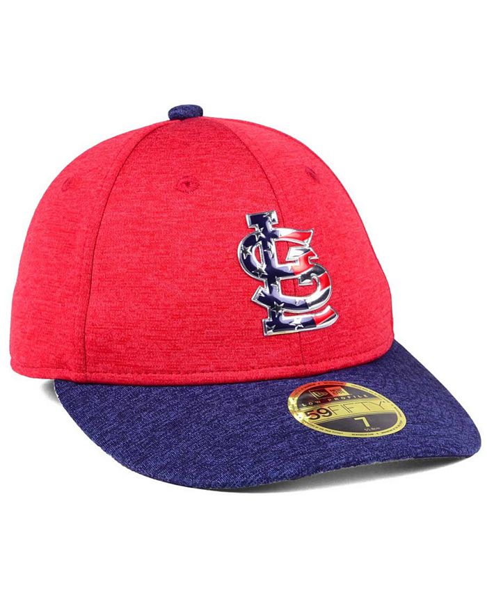 New Era St. Louis Cardinals Low Profile Stars & Stripes 59FIFTY Cap ...