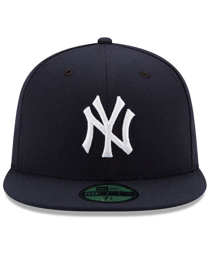 New Era New York Yankees Authentic Collection Jeter Patch 59FIFTY Cap ...