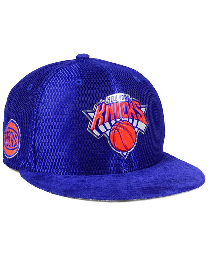 New Era New York Knicks On-Court Collection Draft 9FIFTY Snapback Cap ...