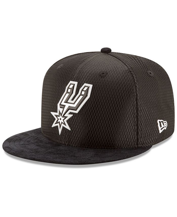 New Era San Antonio Spurs On-Court Collection Draft 9FIFTY Snapback Cap ...