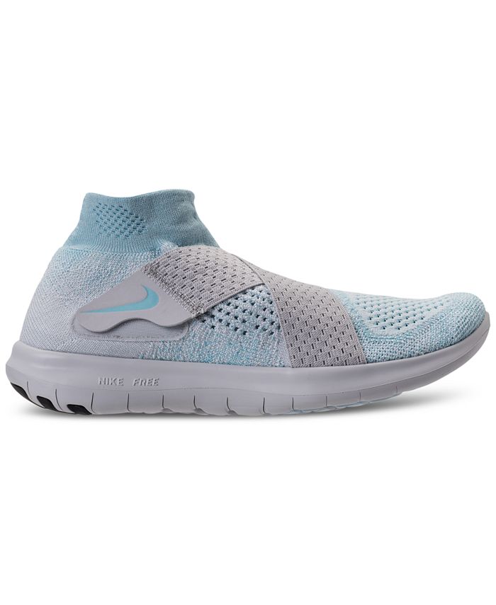 Nike Women's Free Run Motion Flyknit 2017 Running Sneakers from Finish ...