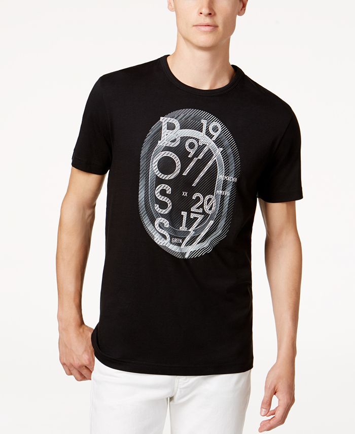 Hugo Boss Boss Men's Graphic-Print T-Shirt - Macy's