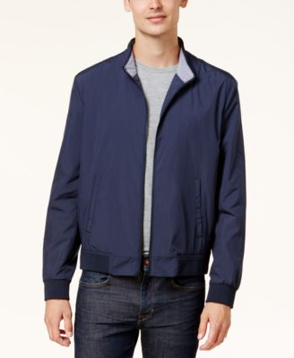 Con.Struct Men's Hybrid Full-Zip Mock-Collar Jacket, Created for Macy's ...