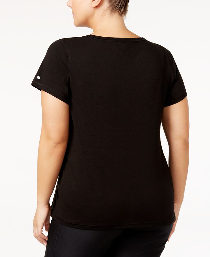 Ideology Plus Size BCRF Cotton Graphic T-Shirt - Macy's