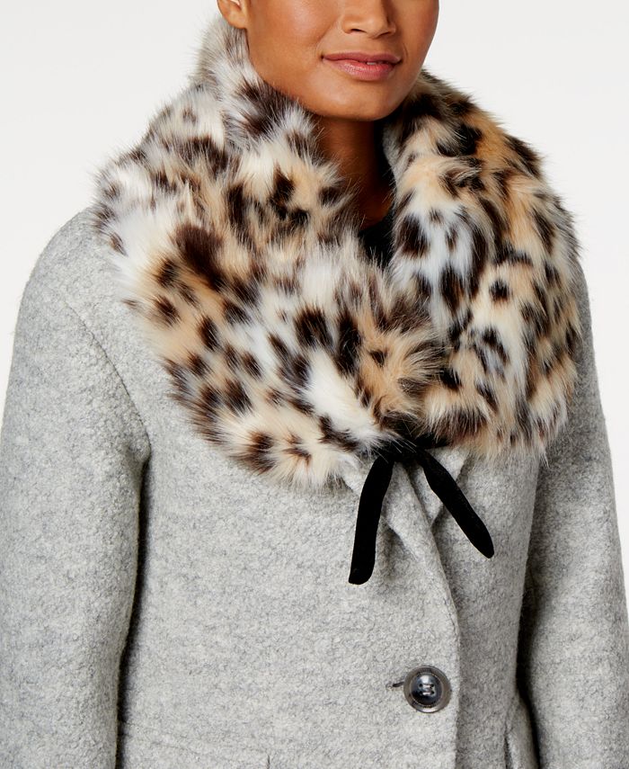 INC International Concepts I.N.C. Leopard-Print Stole, Created for Macy ...