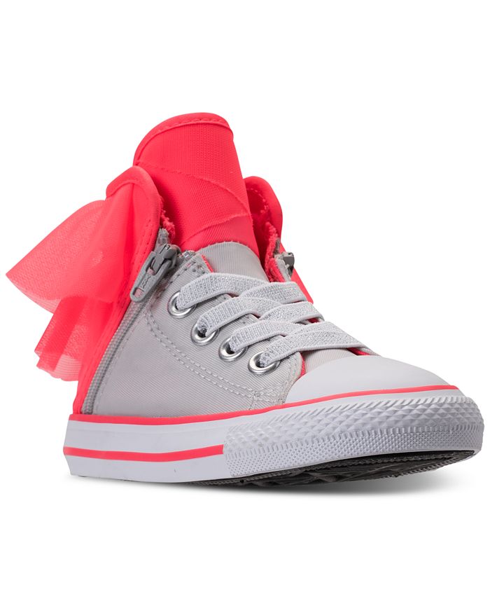 Converse Toddler Girls' All Star Block Party High Top Casual Sneakers ...