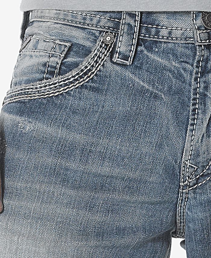 Silver Jeans Co. Men's Gordie Loose Fit Straight Jeans - Macy's