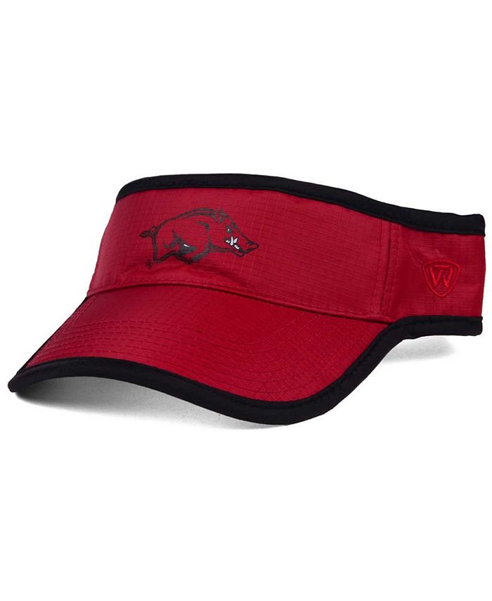 Top of the World Arkansas Razorbacks Baked Visor - Macy's