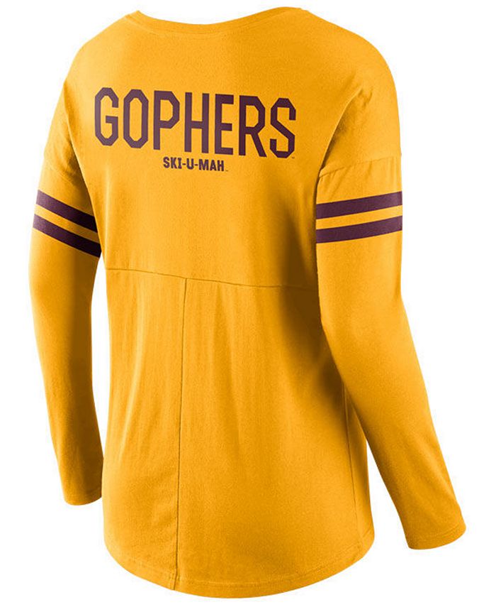 Nike Women's Minnesota Golden Gophers Tailgate T-Shirt - Macy's