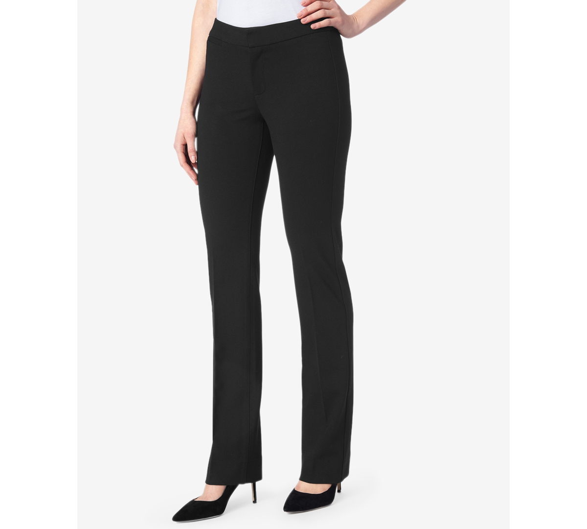 Click here for Nydj Womens Slim Trouser Pants - Black prices