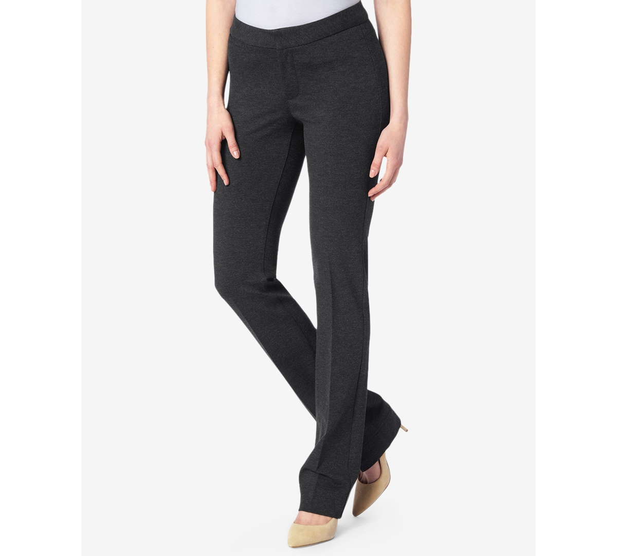 Click here for Nydj Womens Slim Trouser Pants - Charcoal prices