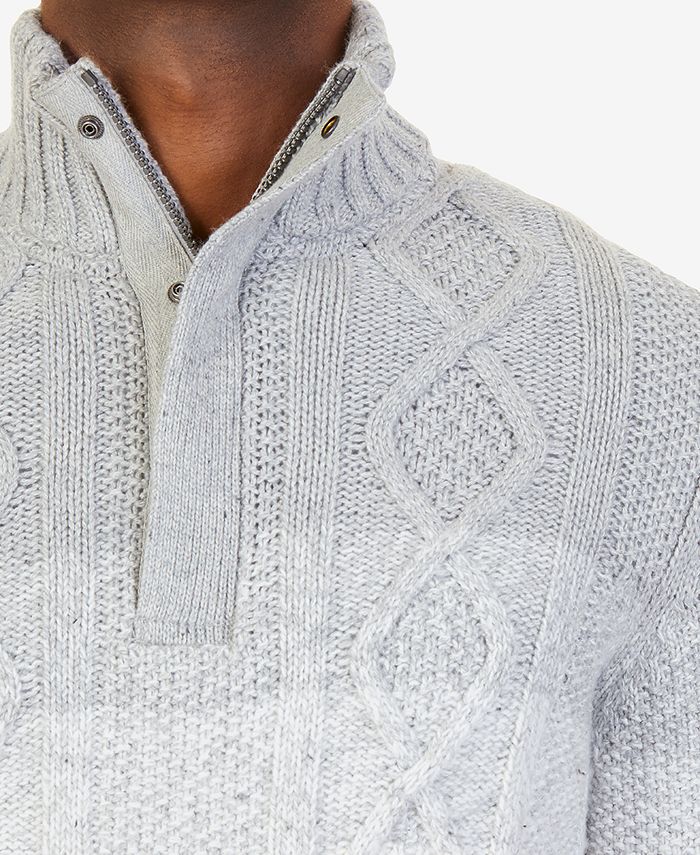 Nautica Men's Diamond Knit Sweater - Macy's