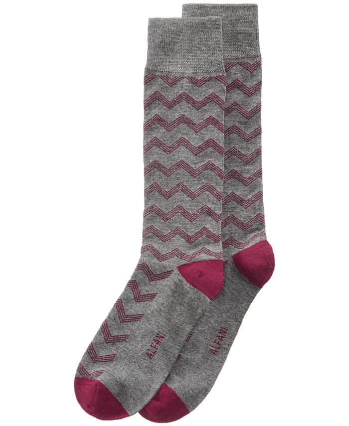 Alfani Men's Mini Chevron Socks, Created for Macy's - Macy's