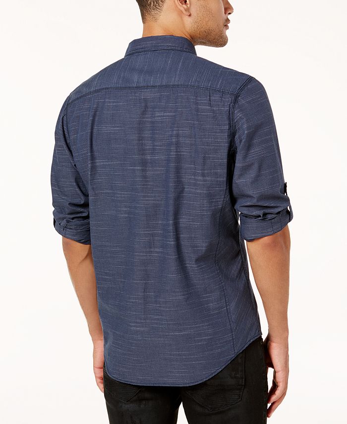 INC International Concepts I.N.C. Men's Striped Shirt, Created for Macy ...