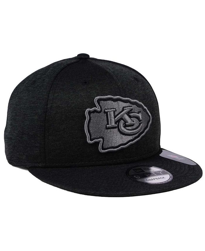 New Era Kansas City Chiefs Shadow Black Graph 9FIFTY Snapback Cap - Macy's