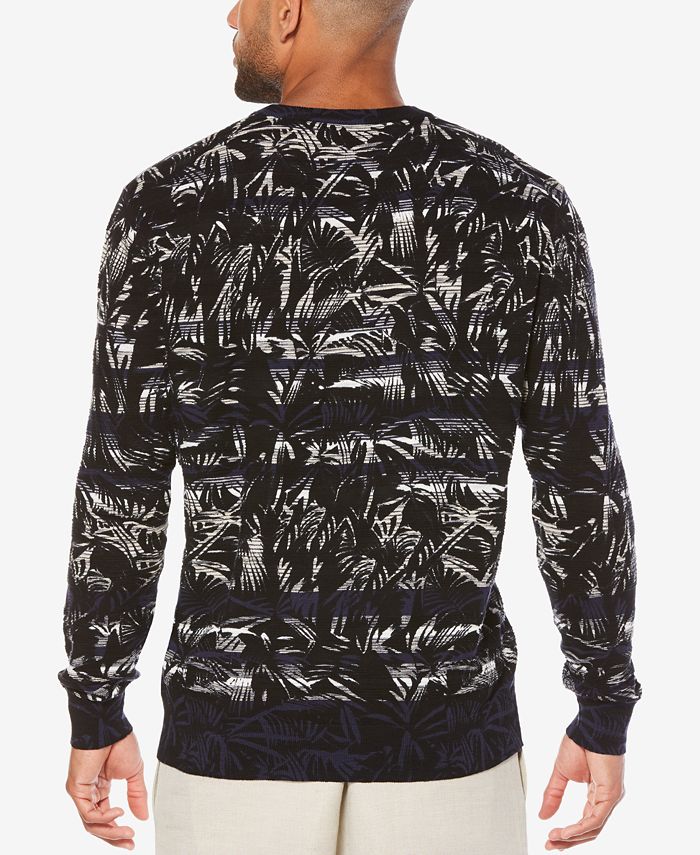 Cubavera Men's Palm Tree Sweater - Macy's