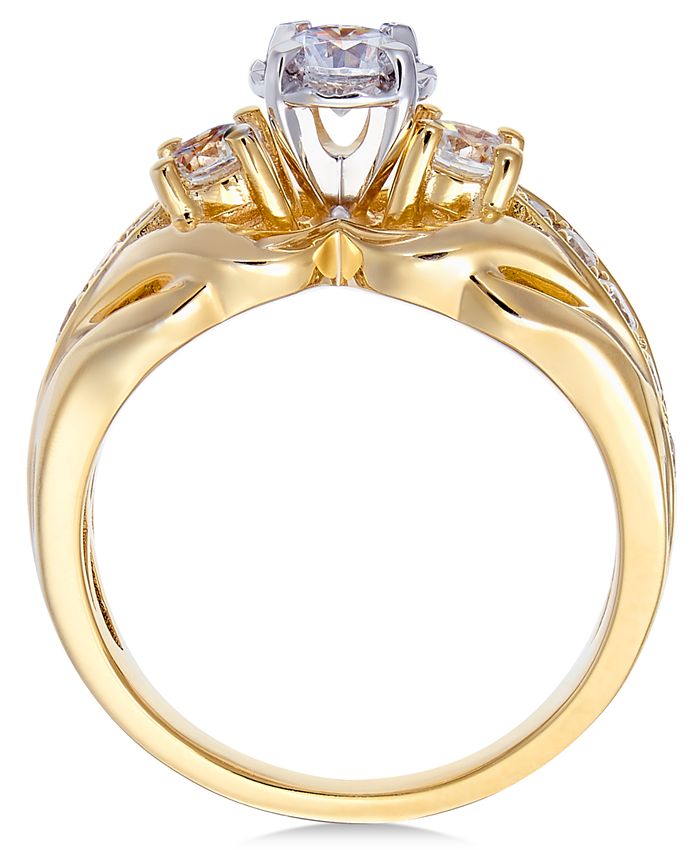 Macy's Diamond Engagement Ring (1 ct. t.w.) in 14k Yellow Gold - Macy's