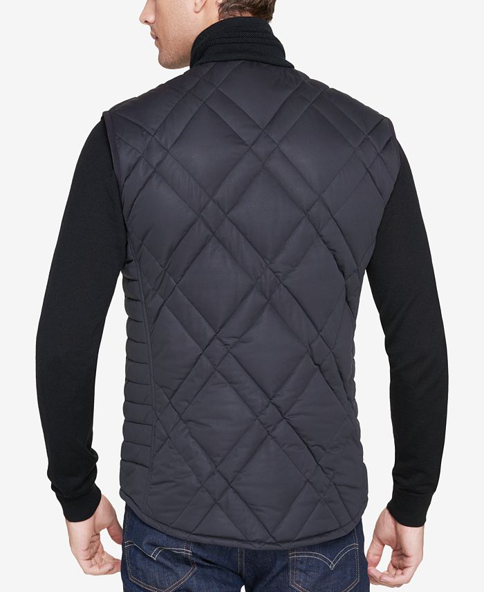 Andrew Marc Men's Eden Quilted Full-Zip Vest - Macy's