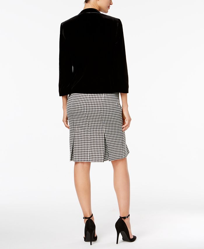 Kasper Velvet Jacket, Regular & Petite - Macy's