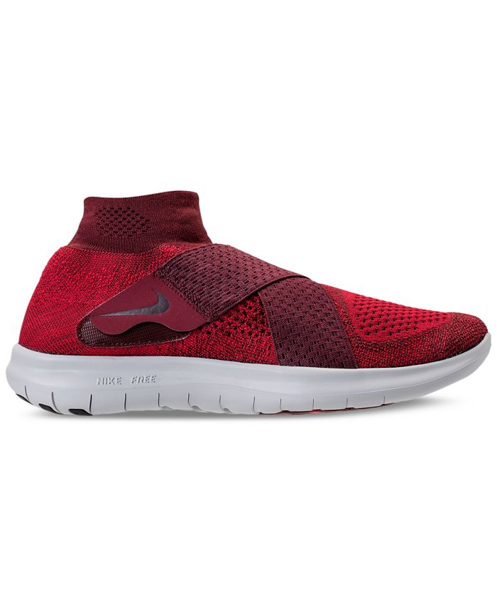 Nike Men's Free Run Motion Flyknit 2017 Running Sneakers from Finish ...