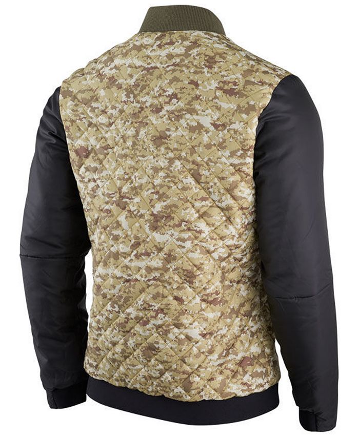 Nike Men's Baltimore Ravens Salute To Service Bomber Jacket - Macy's