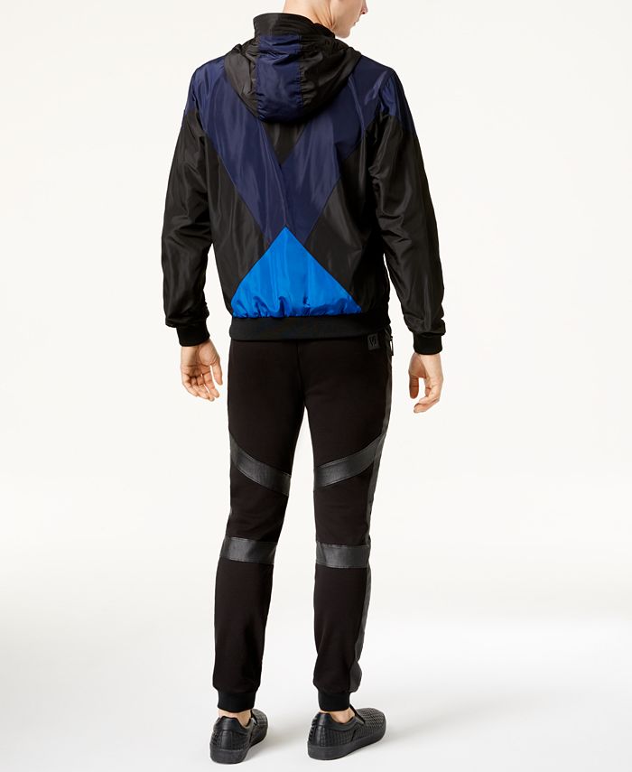 Versace Men's Colorblocked Track Jacket - Macy's