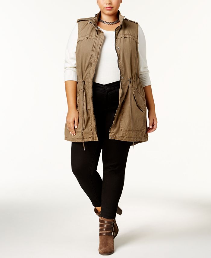 Levi's Trendy Plus Size Cotton Vest - Macy's