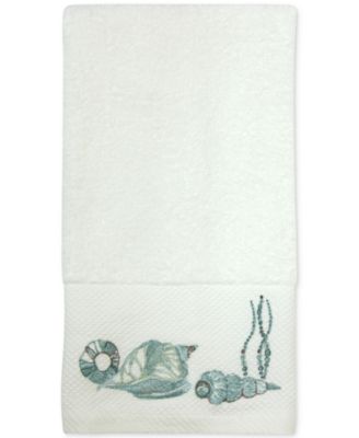 Bacova La Mer Cotton Embroidered Hand Towel - Macy's