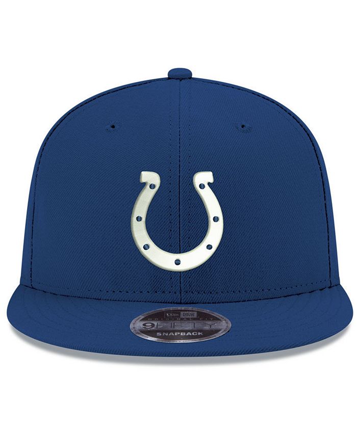 New Era Indianapolis Colts Team Color Basic 9FIFTY Snapback Cap - Macy's