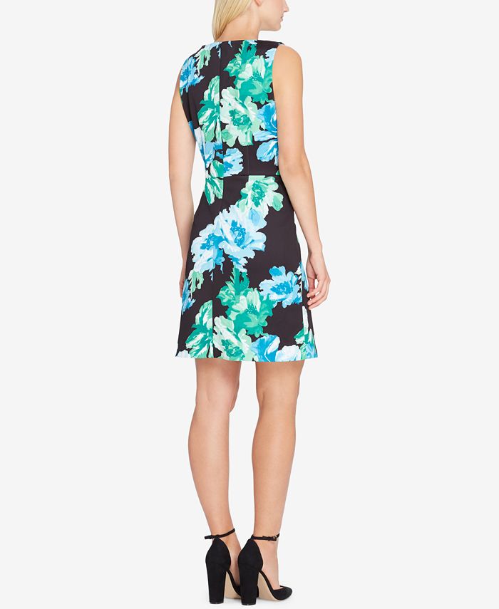 Tahari ASL Floral-Print Scuba Sheath Dress - Macy's