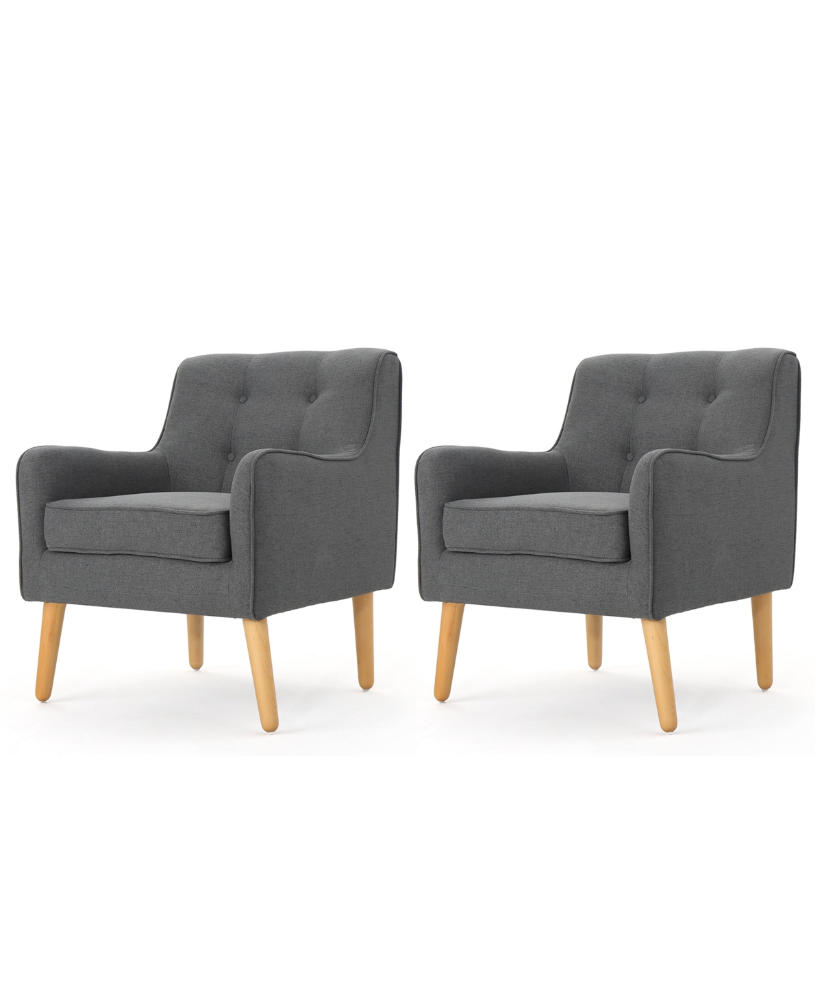 Click here for Roslen Armchair (Set Of 2) - Charcoal prices