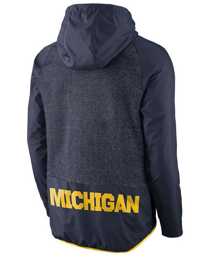 Nike Men's Michigan Wolverines Full-Zip Hypercolor Jacket - Macy's